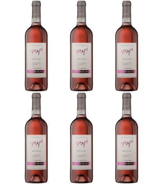 Pink Moscato 3 Pack - Demi Sec - The Fun Starts With Papi | Papi Wines