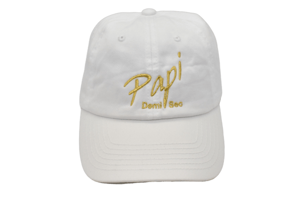 Papi Specialty Adjustable Baseball Hat in White – Papi Wines